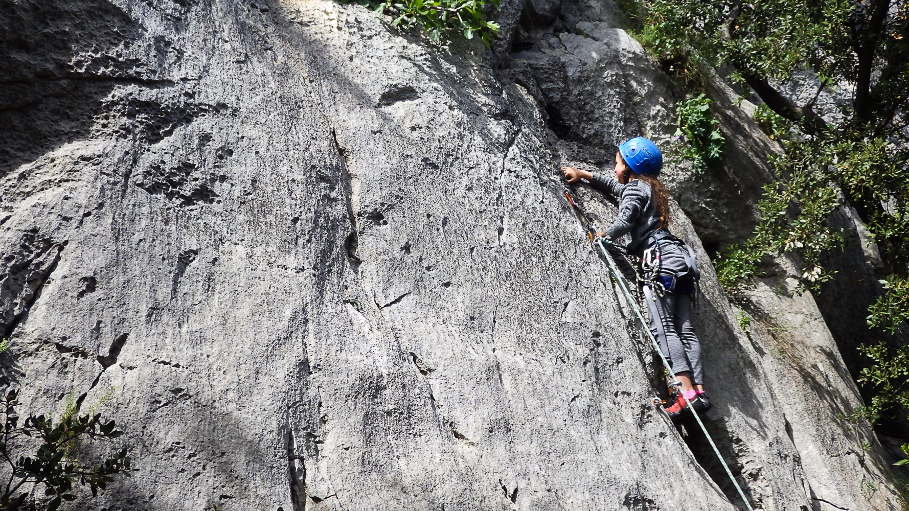 Escalade découverte, initiation autour des Cévennes