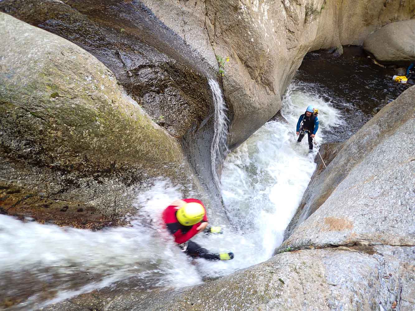 Stage canyoning dans les Pyrénées - les canyons du Canigou