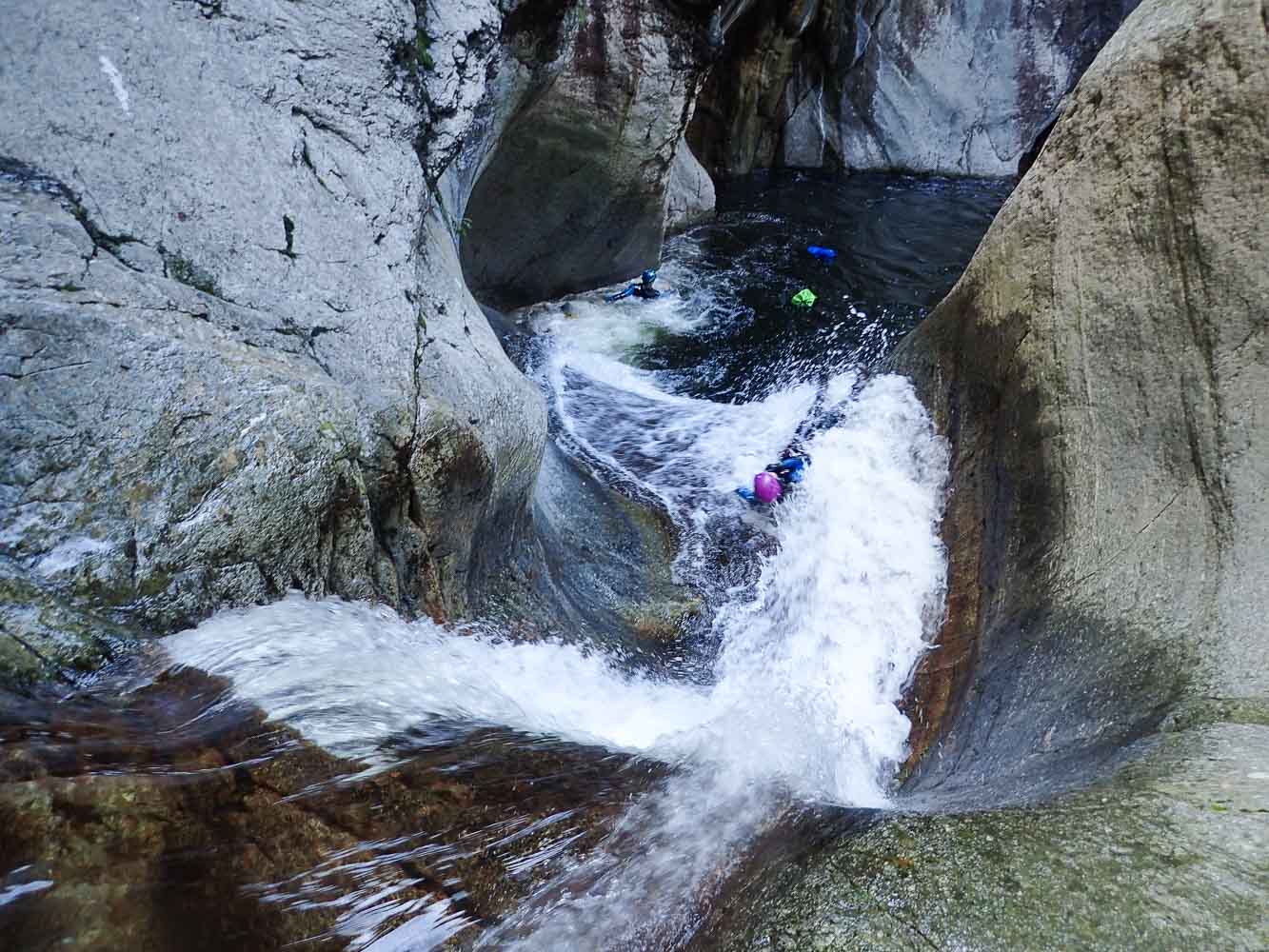 Stage canyoning dans les Pyrénées - les canyons du Canigou