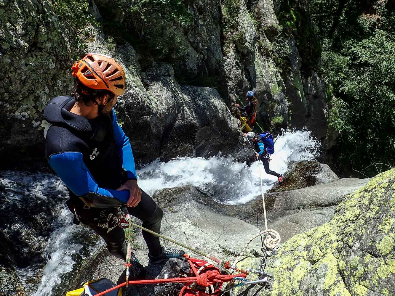 Stage canyoning dans les Pyrénées - les canyons du Canigou