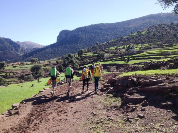 Canyoning dans le Haut Atlas Marocain!