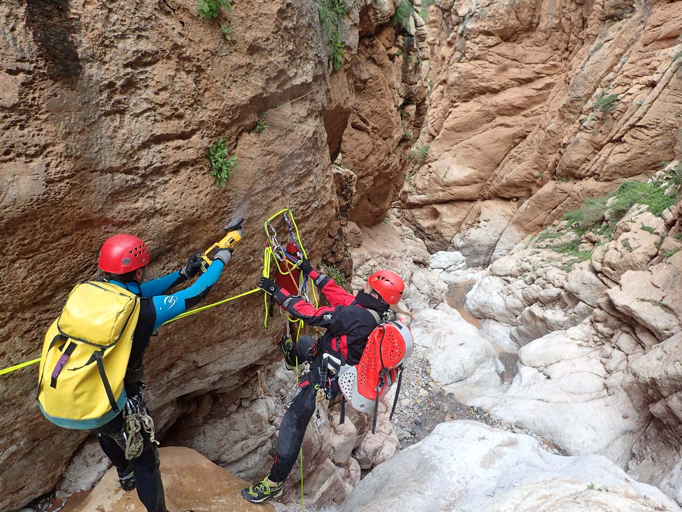Canyoning dans le Haut Atlas Marocain!