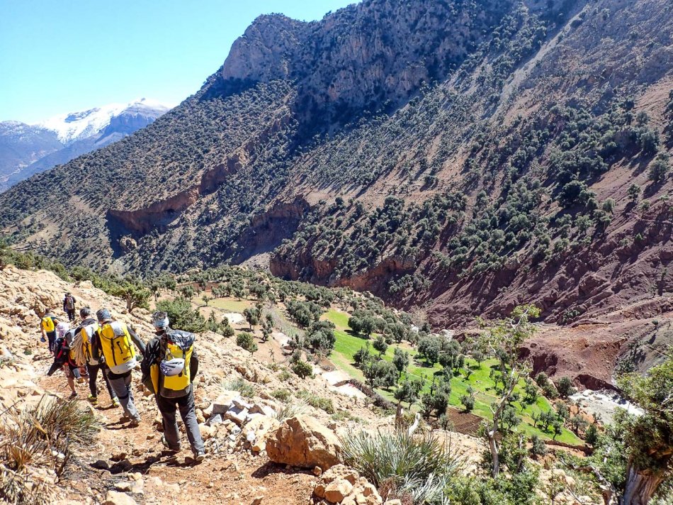 Canyoning dans le Haut Atlas Marocain!