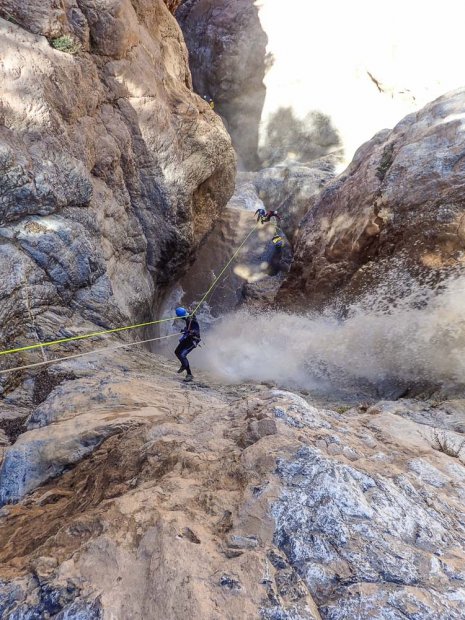 Canyoning dans le Haut Atlas Marocain!