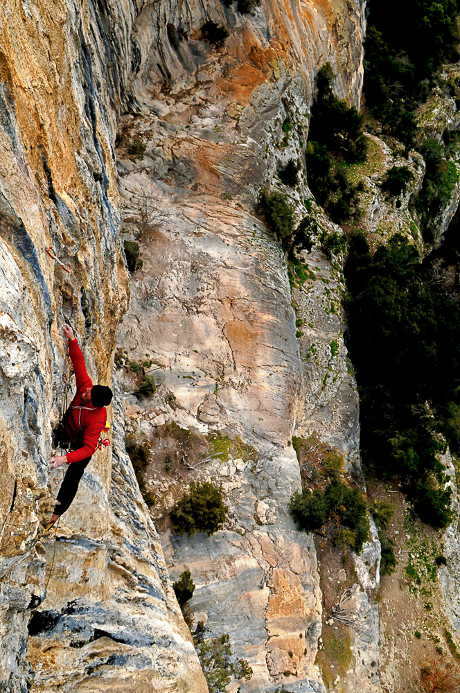 Escalade de Grandes Voies dans le sud de la France
